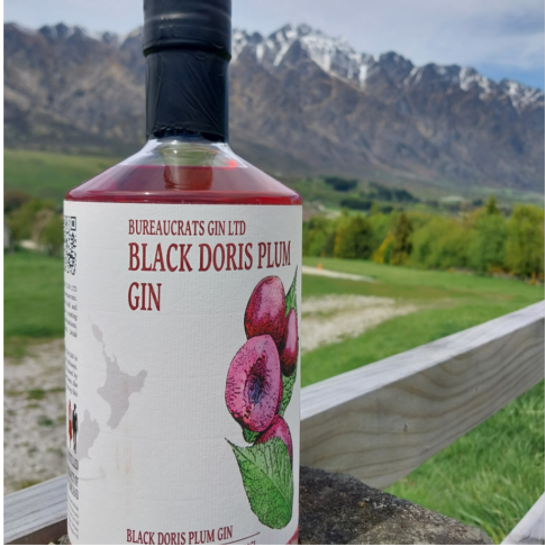 The Bureaucrat Gin - Black Doris Plum 700ml - XO Gifts