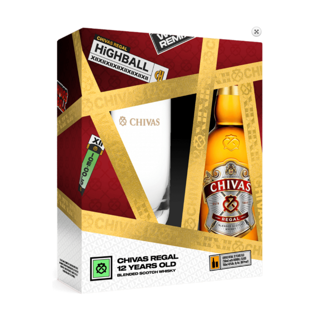 Chivas 12YO 700ml Gift Set - XO Gifts