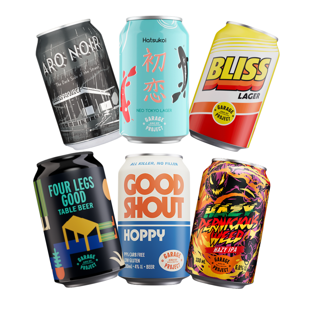 Garage Project - Craft Beer 330ml (Variety) - XO Gifts